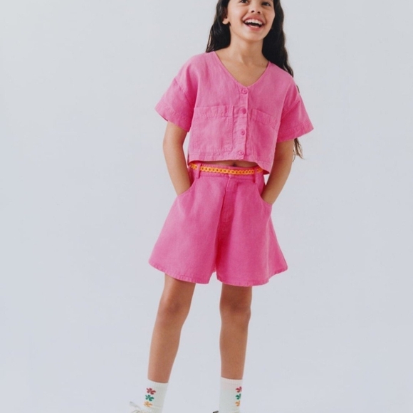 Zara | Matching Sets | Zara Kids Pink Matching Set | Poshmark